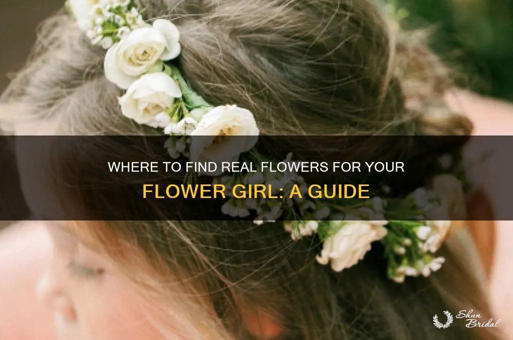 Where To Find Real Flowers For Your Flower Girl: A Guide | ShunBridal