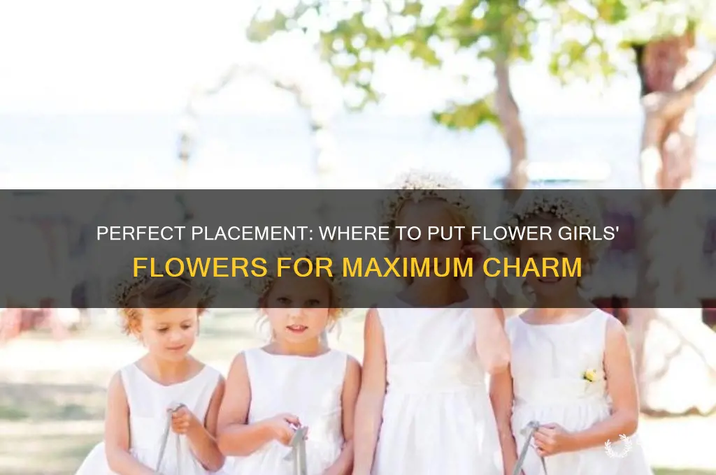 Perfect Placement: Where To Put Flower Girls' Flowers For Maximum Charm ...