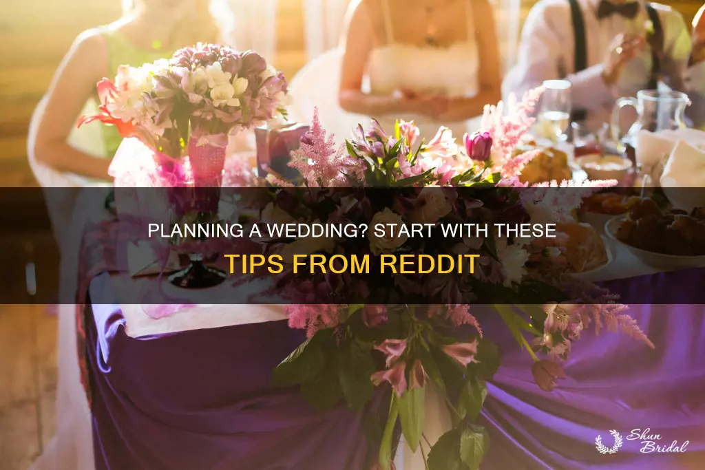 Planning A Wedding? Start With These Tips From Reddit | ShunBridal