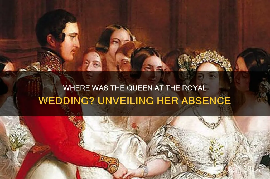 Where Was The Queen At The Royal Wedding? Unveiling Her Absence ...