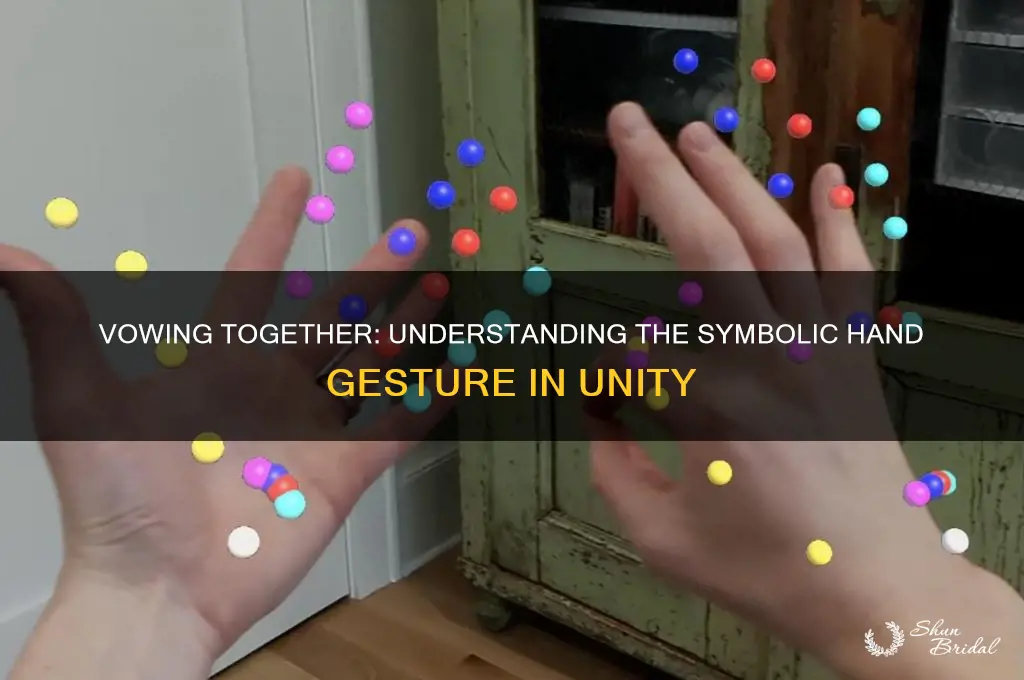 Vowing Together: Understanding The Symbolic Hand Gesture In Unity ...
