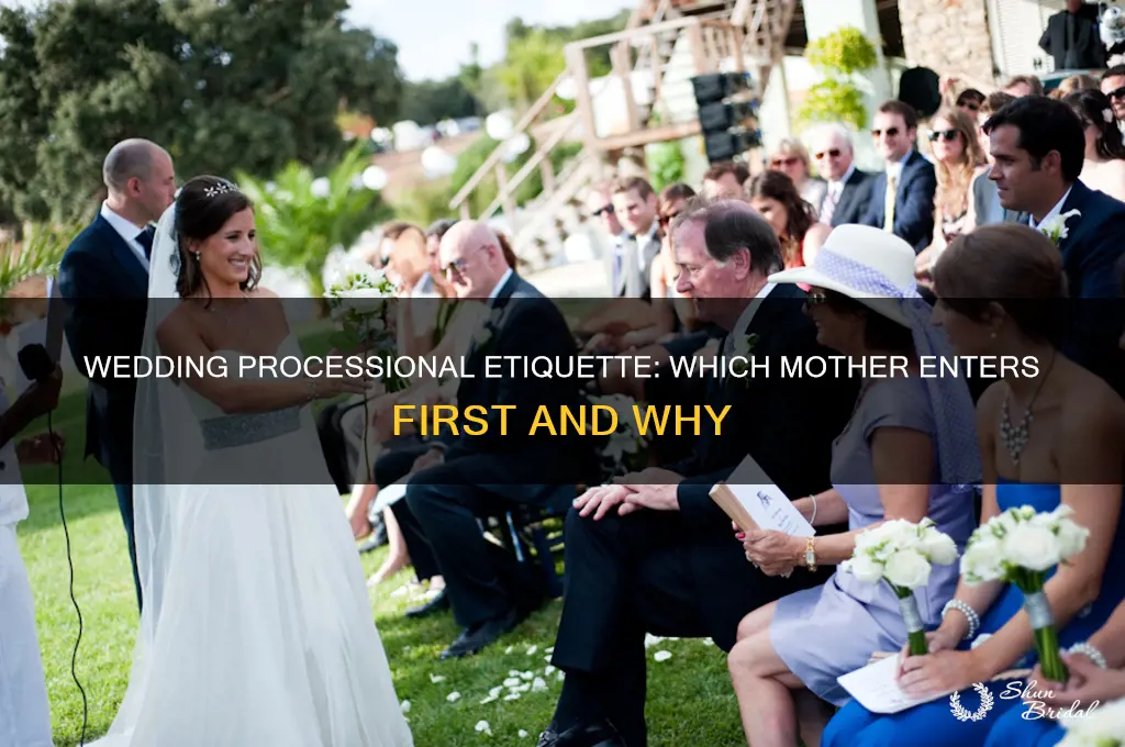 Wedding Processional Etiquette: Which Mother Enters First And Why ...