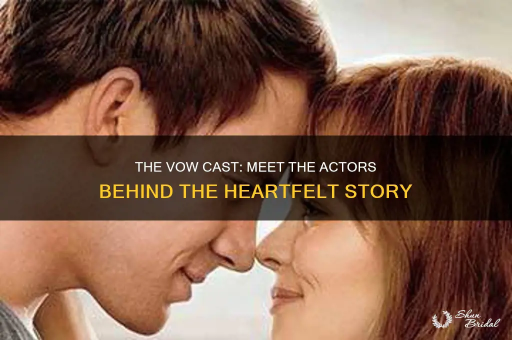 The Vow Cast: Meet The Actors Behind The Heartfelt Story | ShunBridal