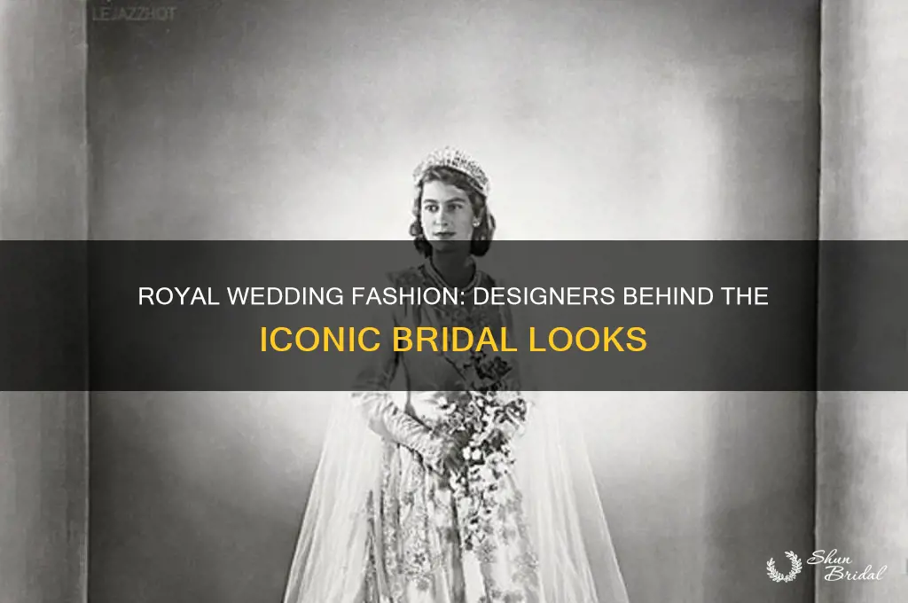 Royal Wedding Fashion: Designers Behind The Iconic Bridal Looks ...