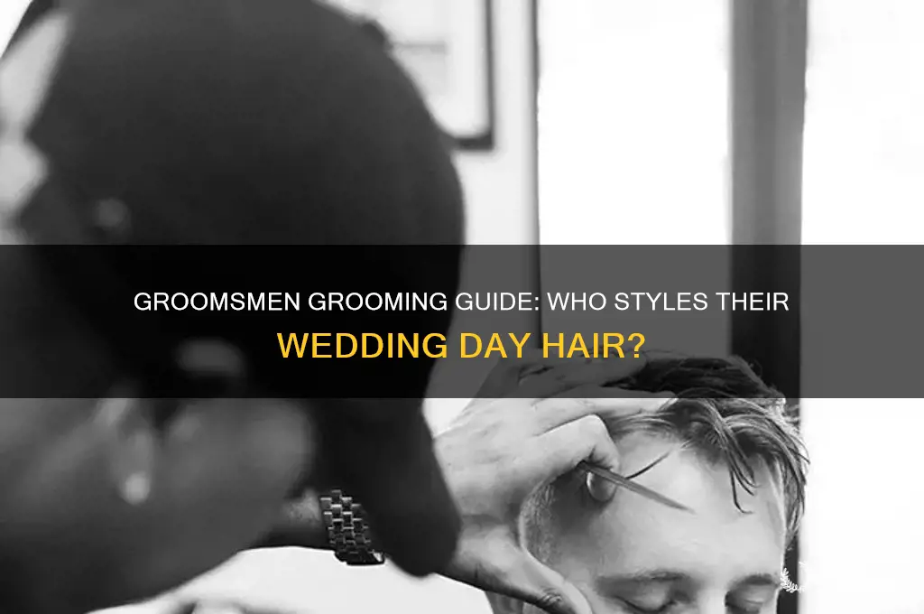 Groomsmen Grooming Guide: Who Styles Their Wedding Day Hair? | ShunBridal