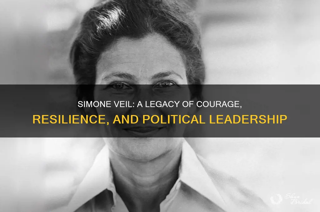 Simone Veil: A Legacy Of Courage, Resilience, And Political Leadership ...