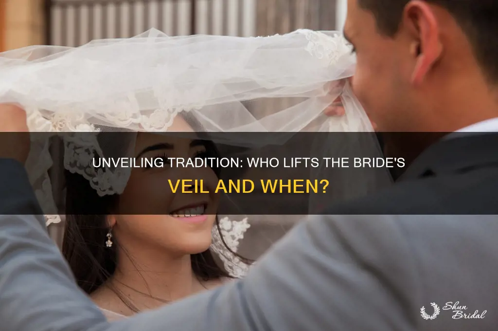 Unveiling Tradition: Who Lifts The Bride's Veil And When? | ShunBridal