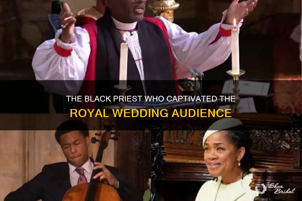 The Black Priest Who Captivated The Royal Wedding Audience | ShunBridal