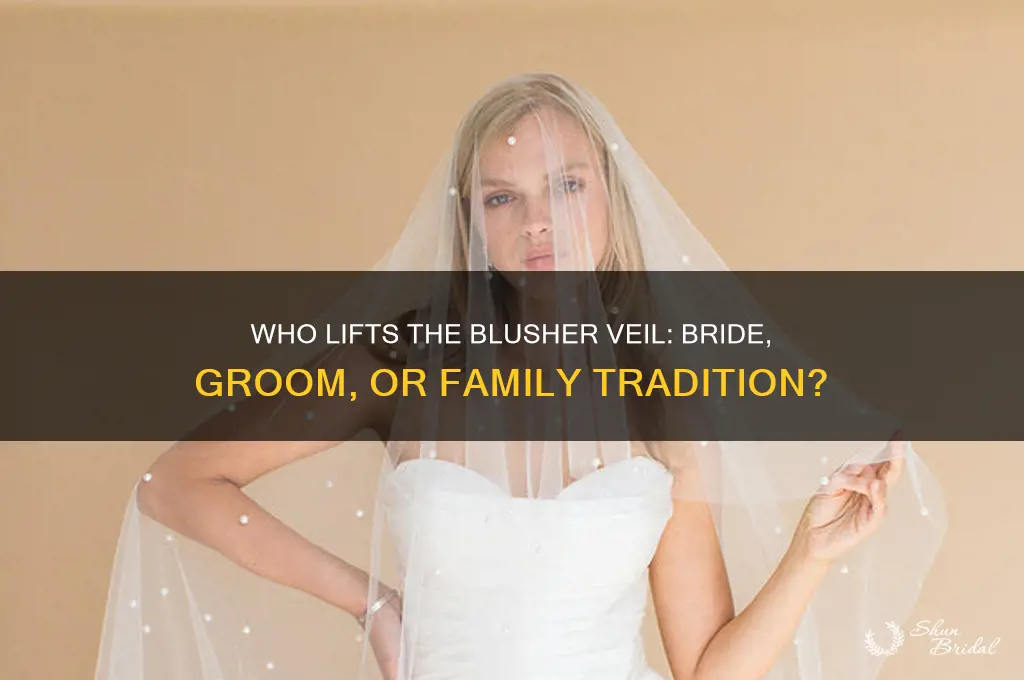 Who Lifts The Blusher Veil: Bride, Groom, Or Family Tradition? | ShunBridal