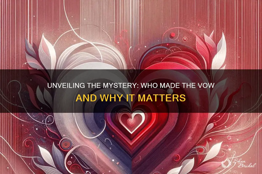 Unveiling The Mystery: Who Made The Vow And Why It Matters | ShunBridal