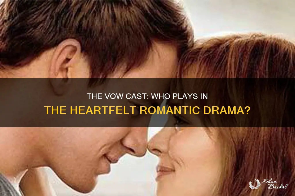 The Vow Cast: Who Plays In The Heartfelt Romantic Drama? | ShunBridal