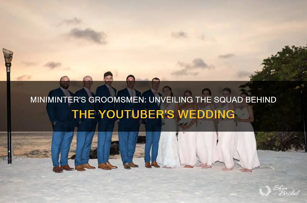 Miniminter's Groomsmen: Unveiling The Squad Behind The Youtuber's ...