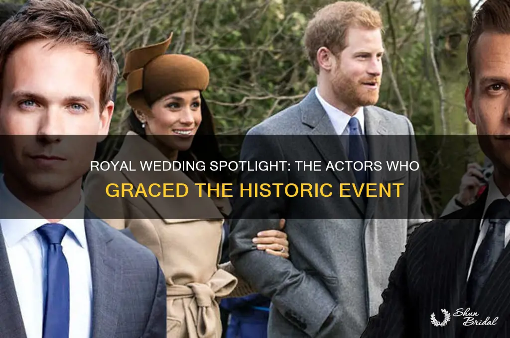 Royal Wedding Spotlight: The Actors Who Graced The Historic Event ...