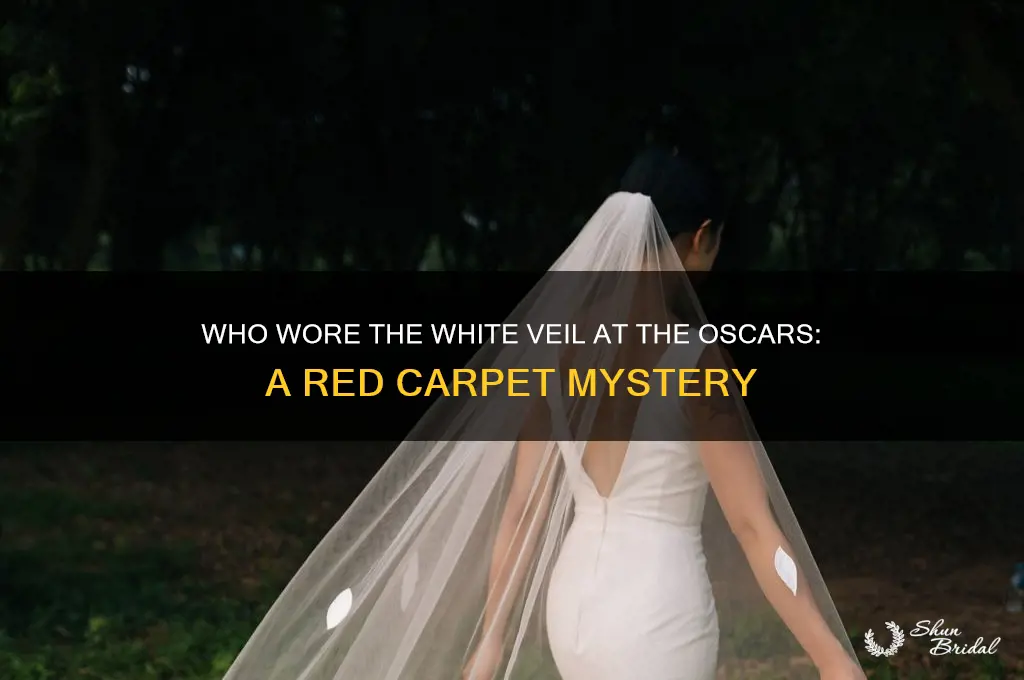 Who Wore The White Veil At The Oscars: A Red Carpet Mystery | ShunBridal