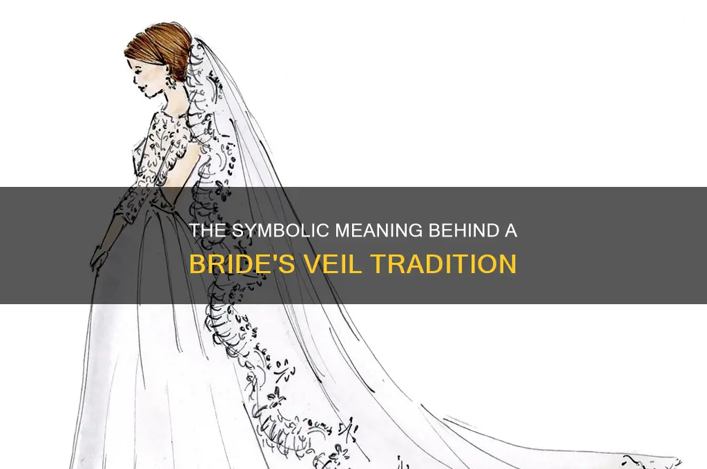 The Symbolic Meaning Behind A Bride's Veil Tradition | ShunBridal