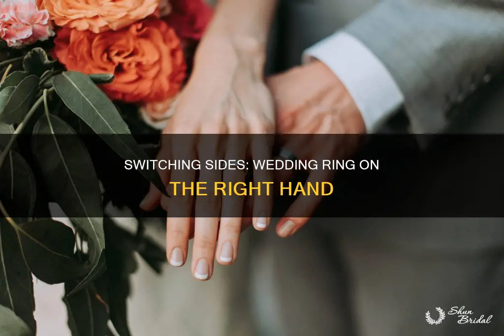 Switching Sides: Wedding Ring On The Right Hand | ShunBridal