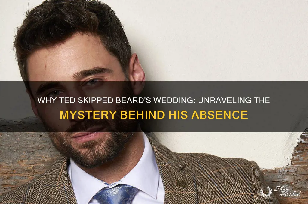 Why Ted Skipped Beard's Wedding: Unraveling The Mystery Behind His ...
