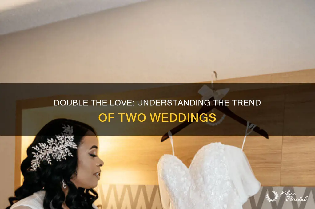 Double The Love: Understanding The Trend Of Two Weddings | ShunBridal