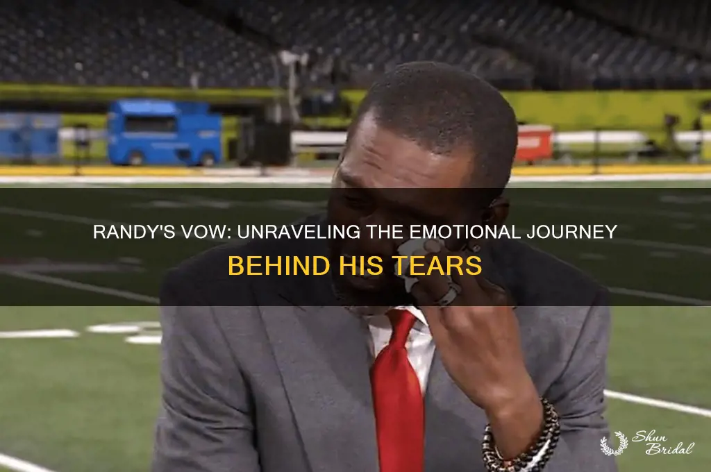 Randy's Vow: Unraveling The Emotional Journey Behind His Tears | ShunBridal