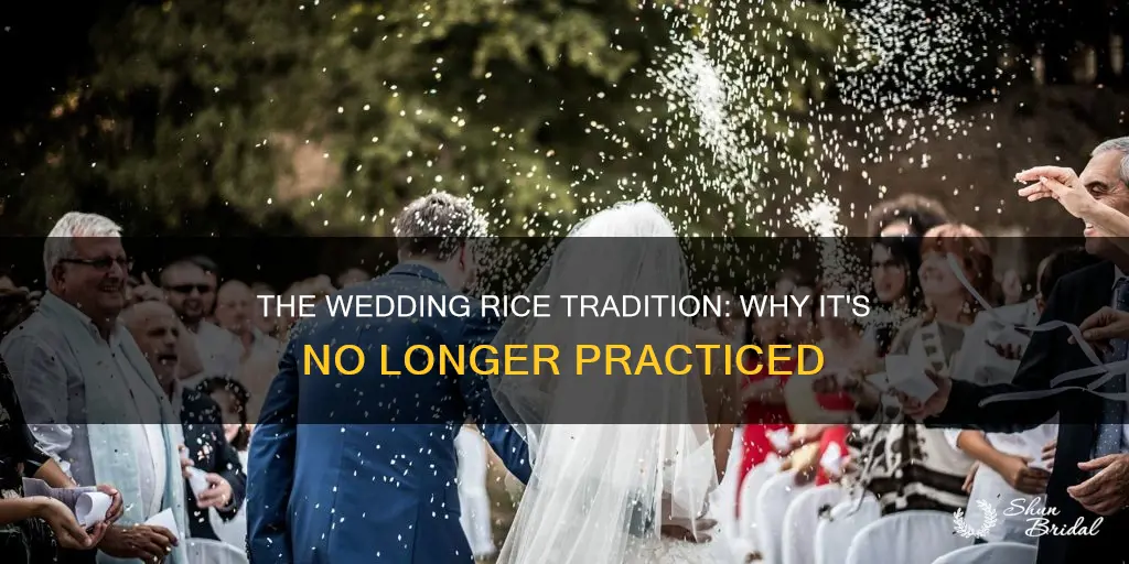 The Wedding Rice Tradition: Why It's No Longer Practiced | ShunBridal