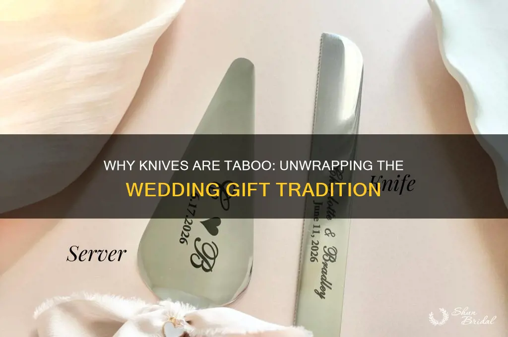 Why Knives Are Taboo: Unwrapping The Wedding Gift Tradition | ShunBridal