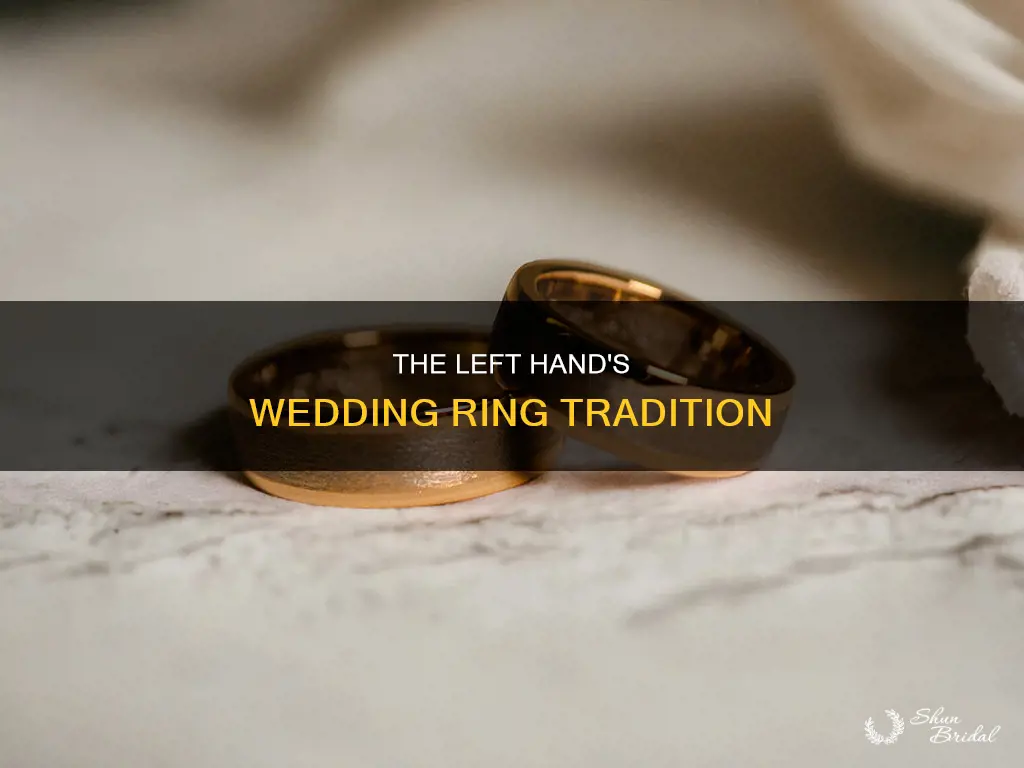 The Left Hand's Wedding Ring Tradition | ShunBridal