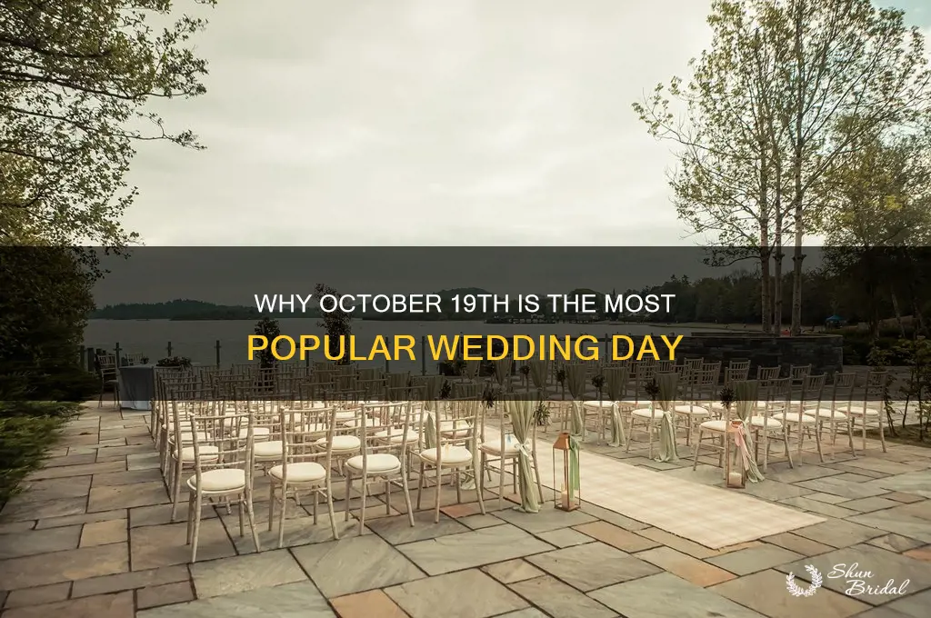 Why October 19Th Is The Most Popular Wedding Day | ShunBridal