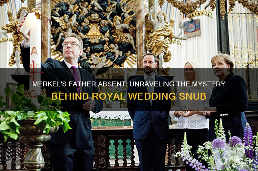 Merkel's Father Absent: Unraveling The Mystery Behind Royal Wedding ...