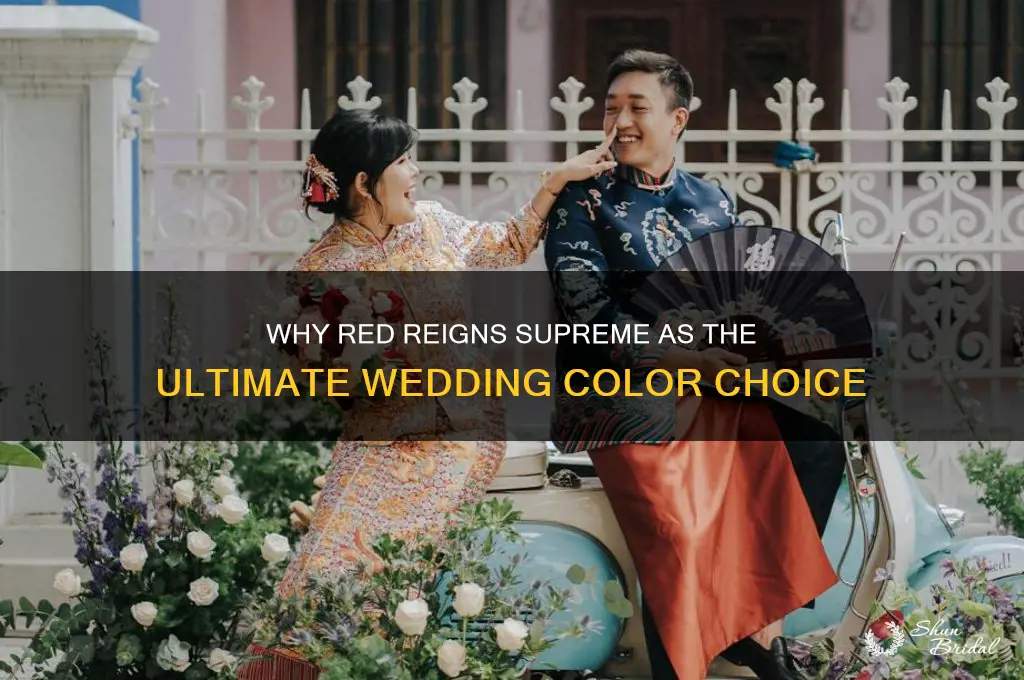 Why Red Reigns Supreme As The Ultimate Wedding Color Choice | ShunBridal