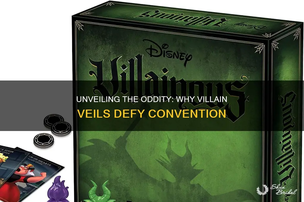 Unveiling The Oddity: Why Villain Veils Defy Convention | ShunBridal