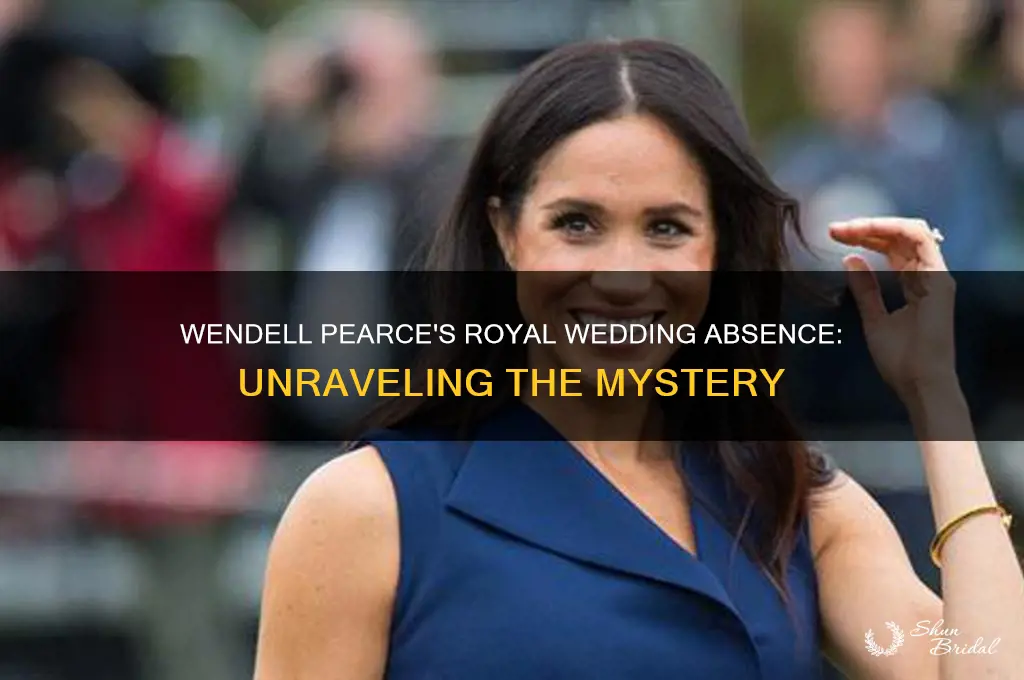 Wendell Pearce's Royal Wedding Absence: Unraveling The Mystery | ShunBridal
