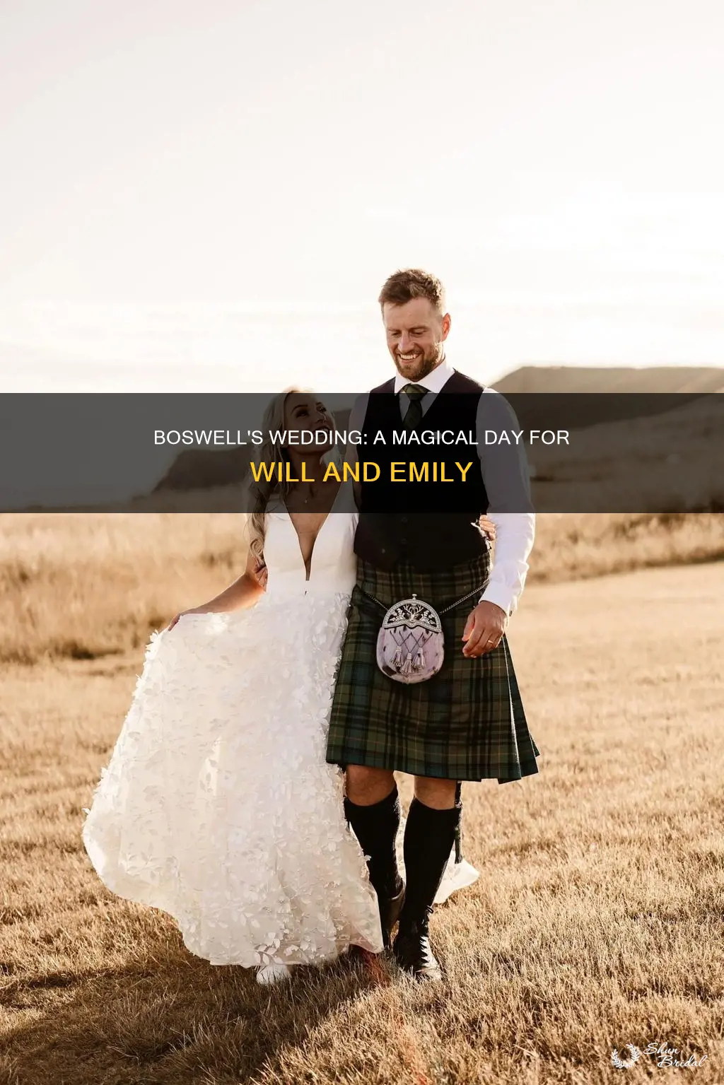 Boswell's Wedding: A Magical Day For Will And Emily | ShunBridal