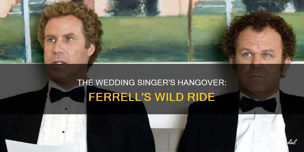 The Wedding Singer's Hangover: Ferrell's Wild Ride | ShunBridal
