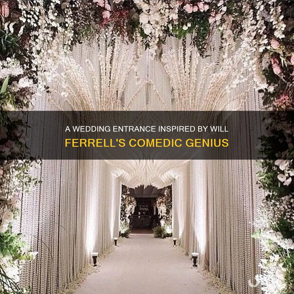 A Wedding Entrance Inspired By Will Ferrell's Comedic Genius | ShunBridal