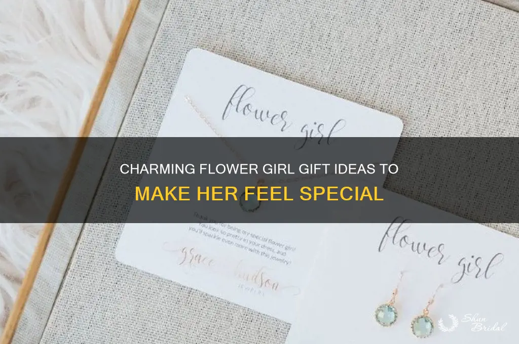 Charming Flower Girl Gift Ideas To Make Her Feel Special | ShunBridal