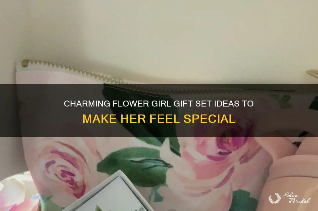 Charming Flower Girl Gift Set Ideas To Make Her Feel Special | ShunBridal
